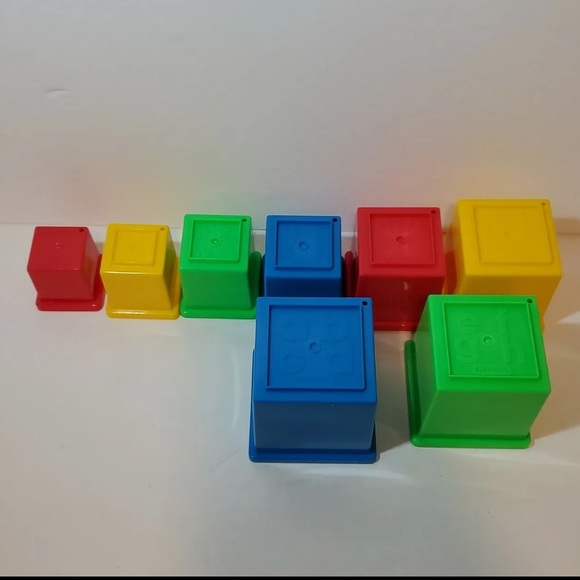 Playskool | Toys | Vintage Playskool Nesting Alphabet Blocks | Poshmark